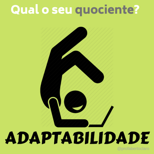 Qual o seu Quociente de Adaptabilidade? - Professor Alberto Claro